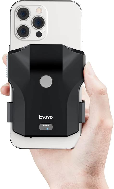Eyoyo Bluetooth QR Code Scanner 2D Wireless Back Clip Phone UPC USB Barcode Scanner Reader With