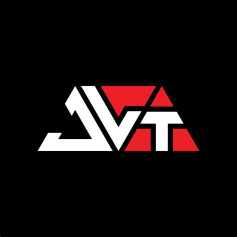 Jlt Triangle Letter Logo Design With Triangle Shape Jlt Triangle Logo