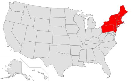 Northeastern United States Geography Region And Facts Lesson