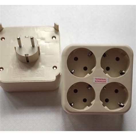 Jual Colokan Ini Colokan Kotak Sambungan Listrik Model Kotak Colokan Shopee Indonesia