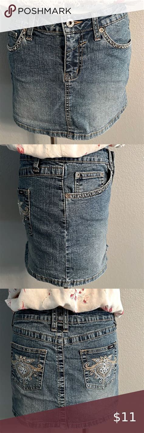 Angels Mini Jean Skirt Jean Skirt Fashion Trends Fashion Tips