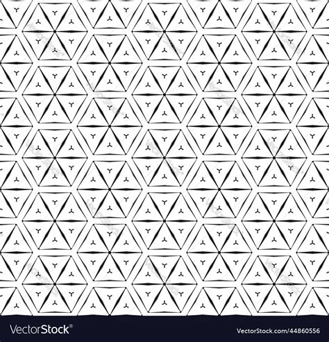Seamless Hexagons Pattern Royalty Free Vector Image