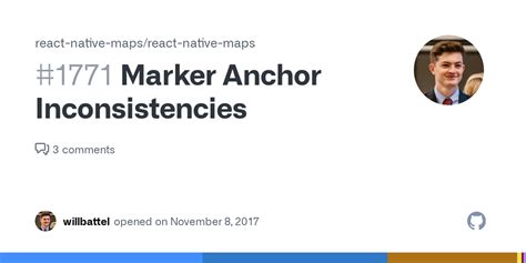 Marker Anchor Inconsistencies · Issue 1771 · React Native Mapsreact Native Maps · Github