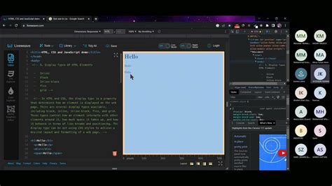2 Html Basic Part 2 Display Typesdiv Vs Spanheading Paragraphtext