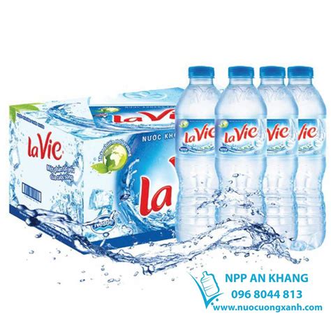 Nước Khoáng Lavie 500ml 24 Chai1 Thùng Nước Uống Xanh