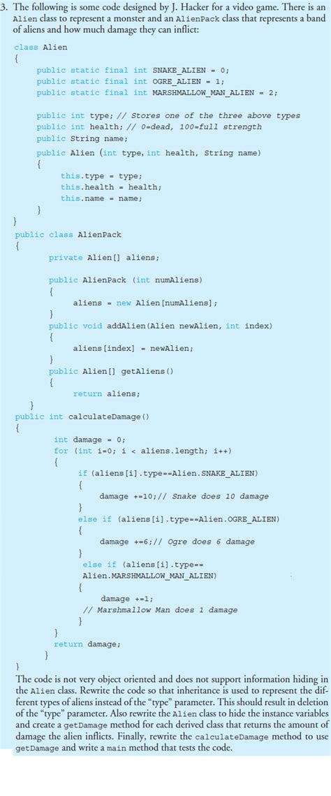 Solved The Following Is Some Code Designed By J Hacker For