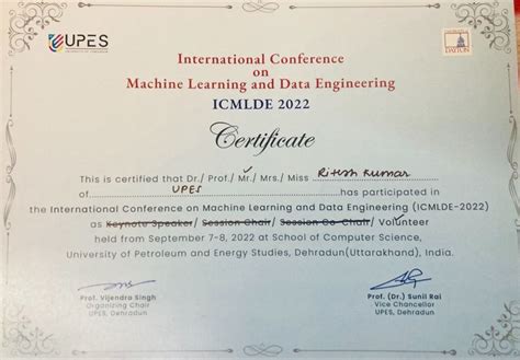 Machinelearning Dataengineering Upes Growth Learningprogress