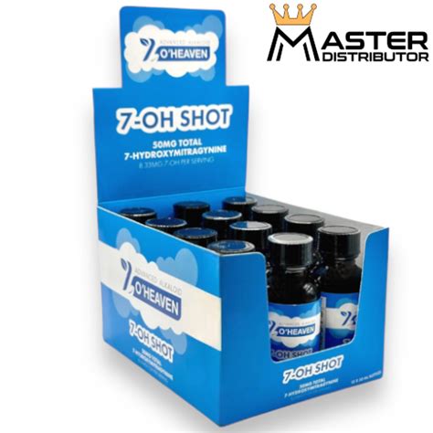 7 Oheaven Shot 7 Hydroxy 50mg 12pk Master Distributor