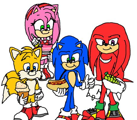 Sonic Tails Knuckles And Amy Rose Sonic The Hedgehog Fan Art 44418826 Fanpop Page 20