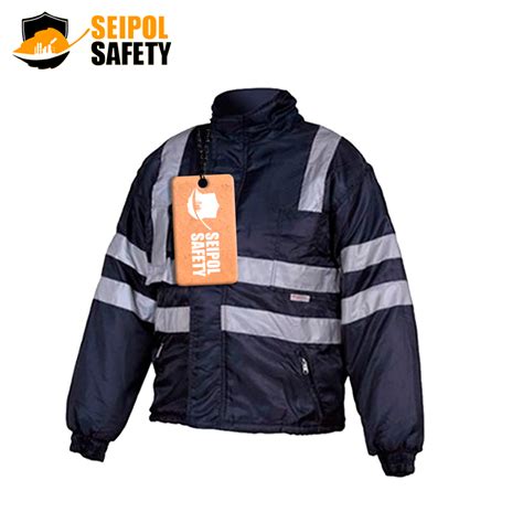 Casaca Acolchada En H Doble Cinta Seipol Safety