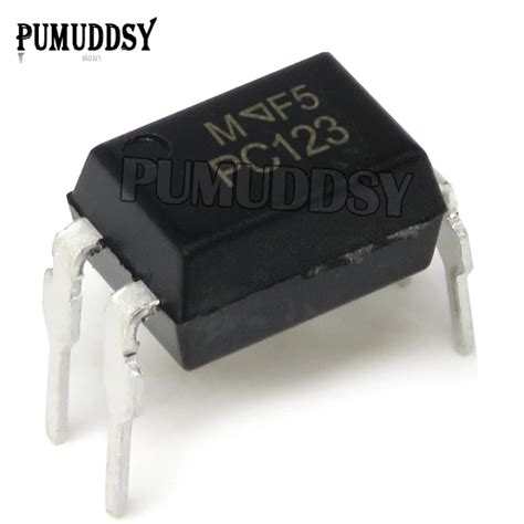 10ชิ้น Pc123 Dip 4 Optical Isolator ทรานซิสเตอร์ Optoelectronic เอาท์พุตใหม่ดั้งเดิม Th