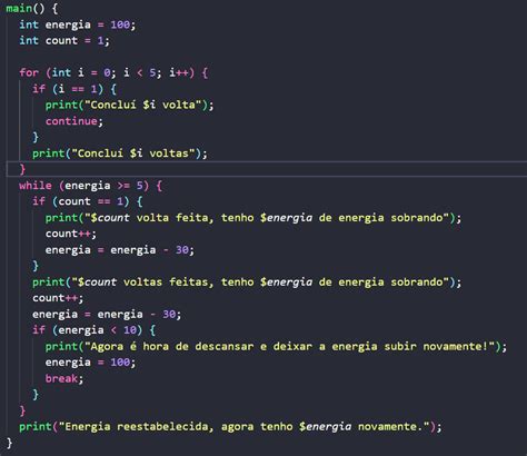 Criando Laços Dart Criando E Manipulando Variáveis E Listas Alura