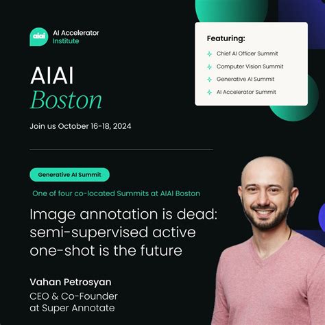 Superannotate Ceo On Image Annotation At Aiai Boston Ai Accelerator Institute Posted On The