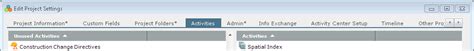 Set Up The Spatial Index Newforma Project Center Help