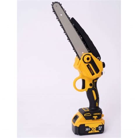 Акумулаторен Мини Трион за Клони Kraftworld с 2 Батерии 38v 10 Ah с Автоматично Смазване и