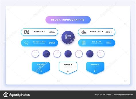 Flowchart Structure Hierarchy Scheme Infographic For Business