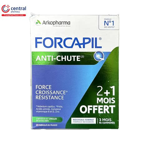 [chÍnh HÃng] Forcapil Anti Chute Ngăn Ngừa Rụng Tóc