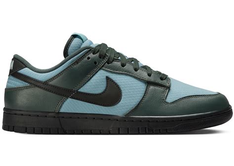 Nike Dunk Low Retro Se Vintage Green Denim Turquoise Anthracite Black Mens Fz3052 300 Us