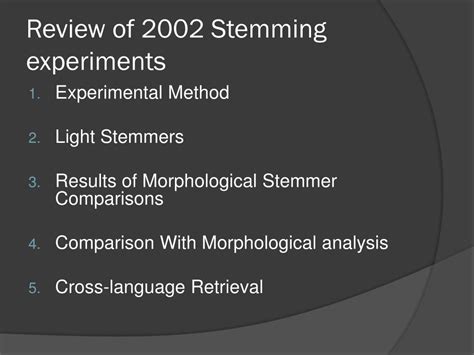Ppt Light Stemming For Arabic Information Retrieval Powerpoint Presentation Id 5118011