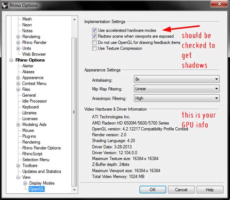 Shadows Missing From Rendered Display Mode Rhino For Windows McNeel Forum