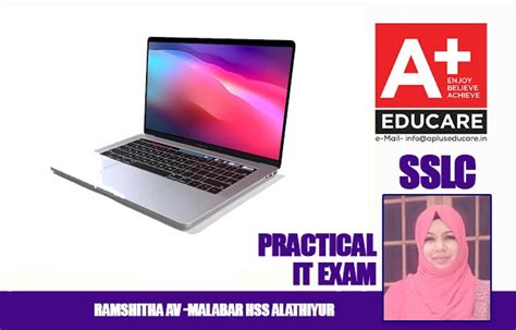 aplus blog sslc it model examination 2024 chapter wise practical