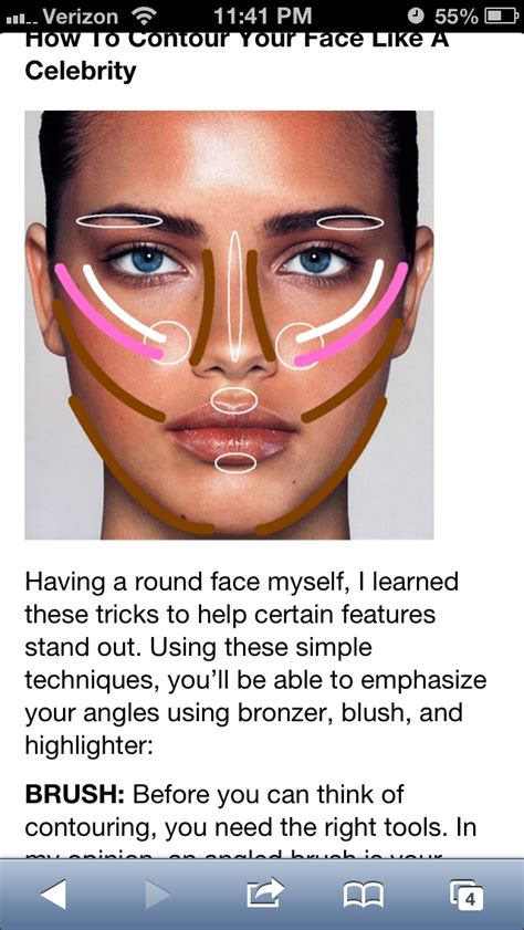 How To Get Those Cheekbones How To Contour Your Face Hair Skin Nails Cheekbones