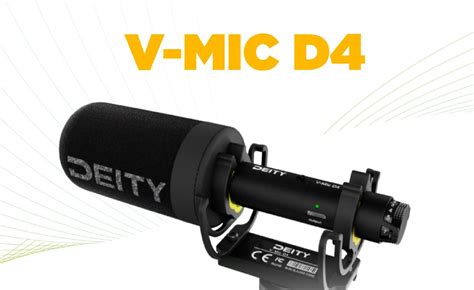 Deity V Mic D4 카메라 내장 마이크 99달러 발표