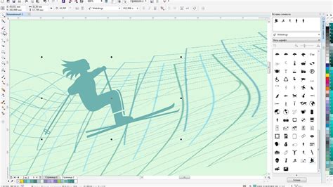 Corel Draw для начинающих Урок 13 Инструмент размытие Youtube