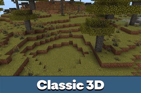 Download Classic 3d Texture Pack For Minecraft Bedrock Edition