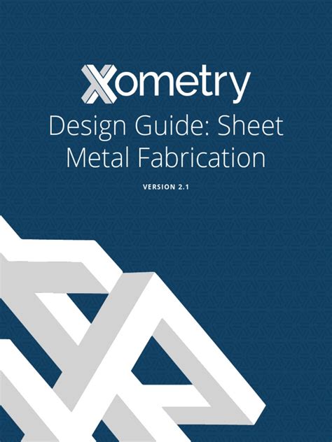 Design Guide Sheet Metal Fabrication Pdf Pdf Sheet Metal Art Media