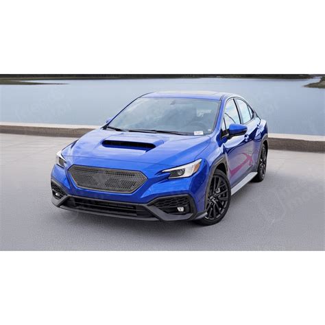 Front Honeycomb Gloss Black Grille Fits 2022 2025 Subaru Wrx Sti