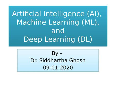 Pdf Introduction To Artificial Intelligence Machine Learning Data Science And Deep Learning