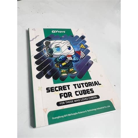 QIYI SECRET TUTORIAL BOOK For Different Puzzles And Rubik S Cube Shopee Philippines