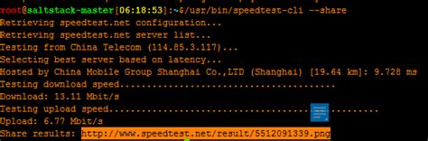 linux下安装并使用speedtest具体方法 良许linux教程网
