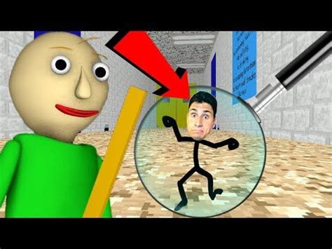 BALDI SHRUNK ME Baldi S Basics Mod YouTube Baldi S Basics Basic Vault Babe