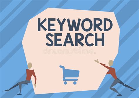 Text Showing Inspiration Keyword Search Business Showcase Using Word Or Term To Look Correct
