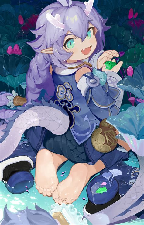 Bailu Honkai And More Drawn By Menthako Danbooru