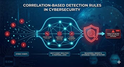 Correlation Based Detection Rules In Cybersecurity From Atomic Events