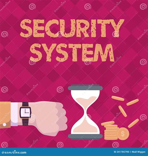 Text Sign Showing Security System Business Approach System Designed To Detect Intrusion Or