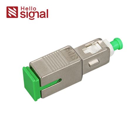 SC APC Female To SC APC Male Plug In Fixed Fiber Optical Attenuator1 25dB China Manufacturer