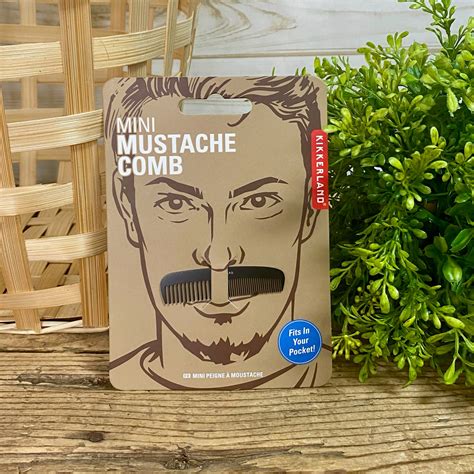 Mini Mustache Comb Apothecary T Shop
