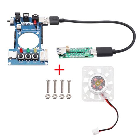 ☂terasic De10 Nanoaccessories Fpga Io Board Set Hub Usb Extender For Fpga 3 5mm Headset Port Re