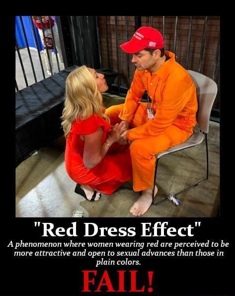 Red Dress Effect A Phenomenon Where Women Wearing Red Are Perceived To Be More Attractive And