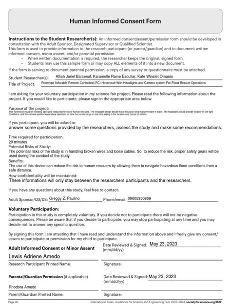 4 Sample Informed Consent Final Download Free Pdf Informed Consent