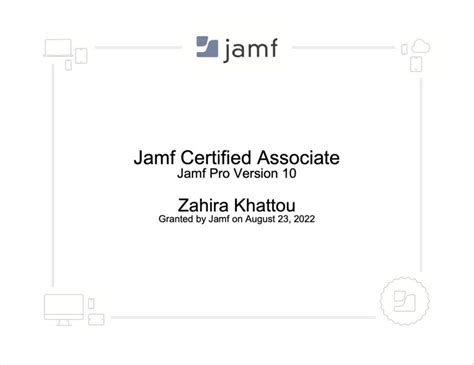 Zahira Khattou On Linkedin Jamf Certified Associate Exam Passed👌🏻 18 Comments