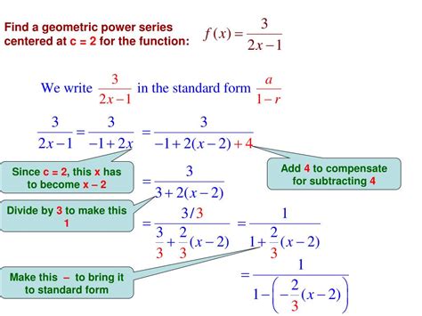 Ppt Representation Of Functions By Power Series Powerpoint Presentation Id 4407809