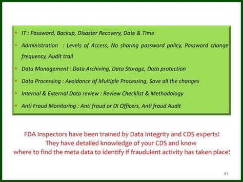 Data Integrity Gmp Compliance Pptx