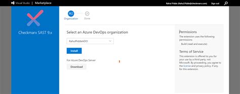 installing the azure devops plugin