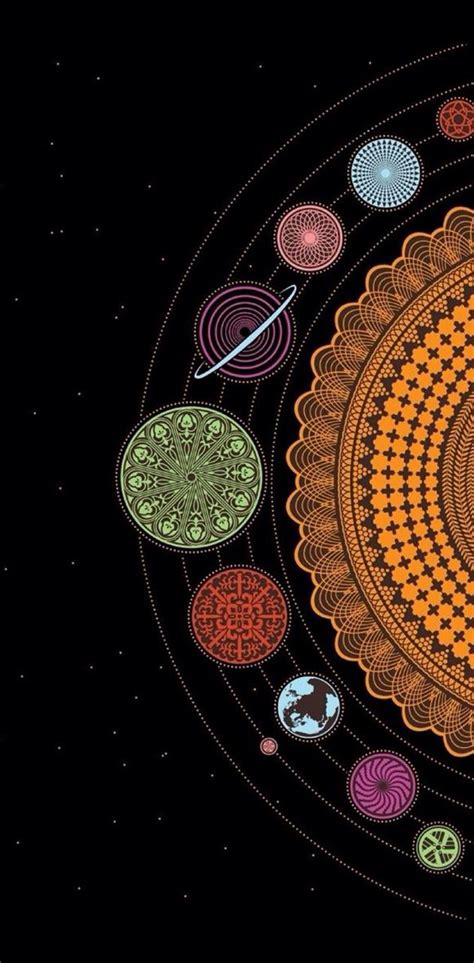 Galaxy Mandala Wallpapers Top Free Galaxy Mandala Backgrounds