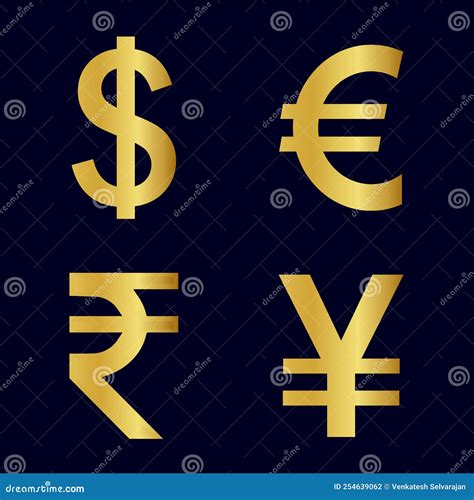 Golden Currency Symbol On The Dark Background Stock Vector Illustration Of Circle Commerce Golden Currency Symbol On The Dark Background Stock Vector Illustration Of Circle Commerce